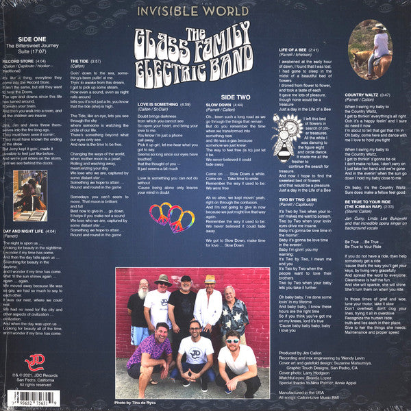 The Glass Family Electric Band - Invisible World – Five Buck Bin