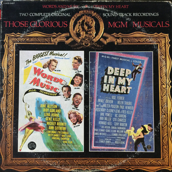 Various - Those Glorious MGM Musicals - Words And Music, Deep In My He ...