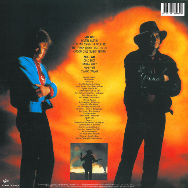 Stevie Ray Vaughan & Double Trouble - Couldn't Stand The Weather – Five ...