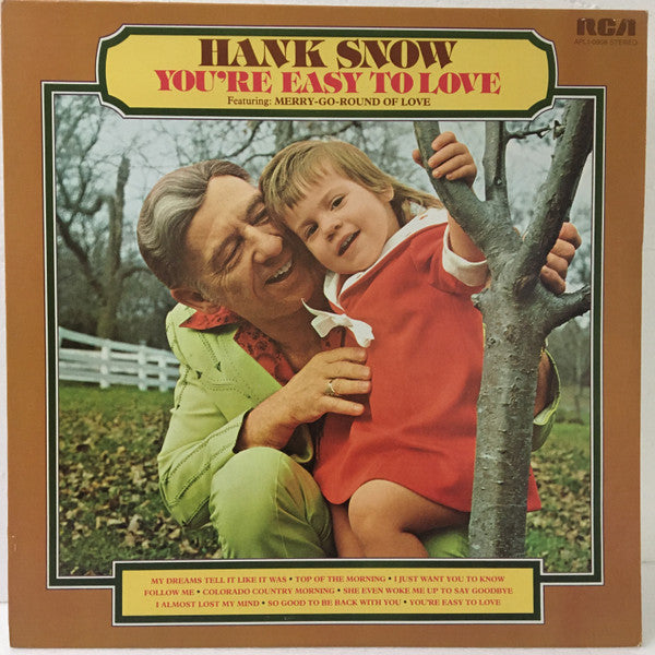 Hank Snow - You're Easy To Love – Five Buck Bin