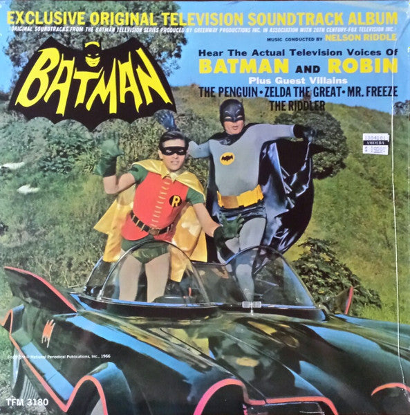 Nelson Riddle - Batman (Exclusive Original Television Soundtrack Album ...