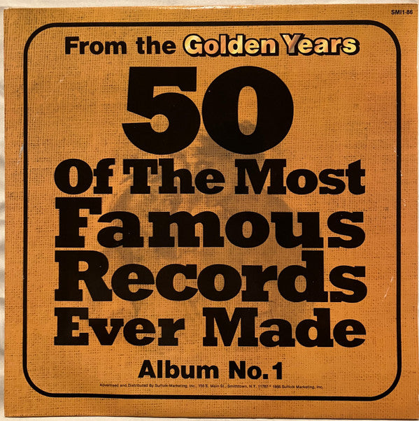 Various - 50 Of The Most Famous Records Ever Made Album No. 1 – Five ...