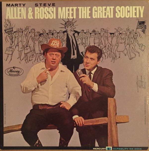 Marty Allen, Steve Rossi (3) - Meet The Great Society – Five Buck Bin