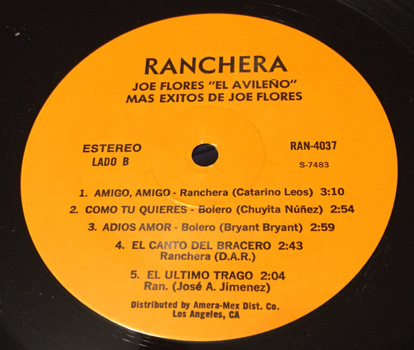 Joe Flores (3) - Mas Exitos De Joe Flores – Five Buck Bin